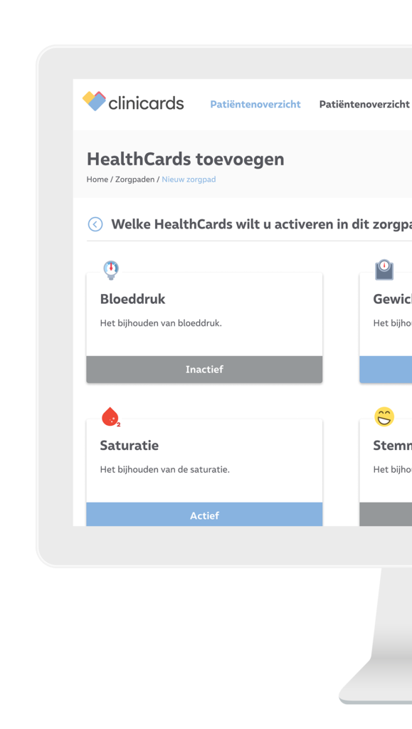 Monitoring - Clinicards
